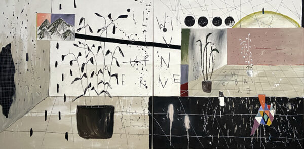 Black Moons - Painting By Flora Castiglia | Mika Art Gallery
